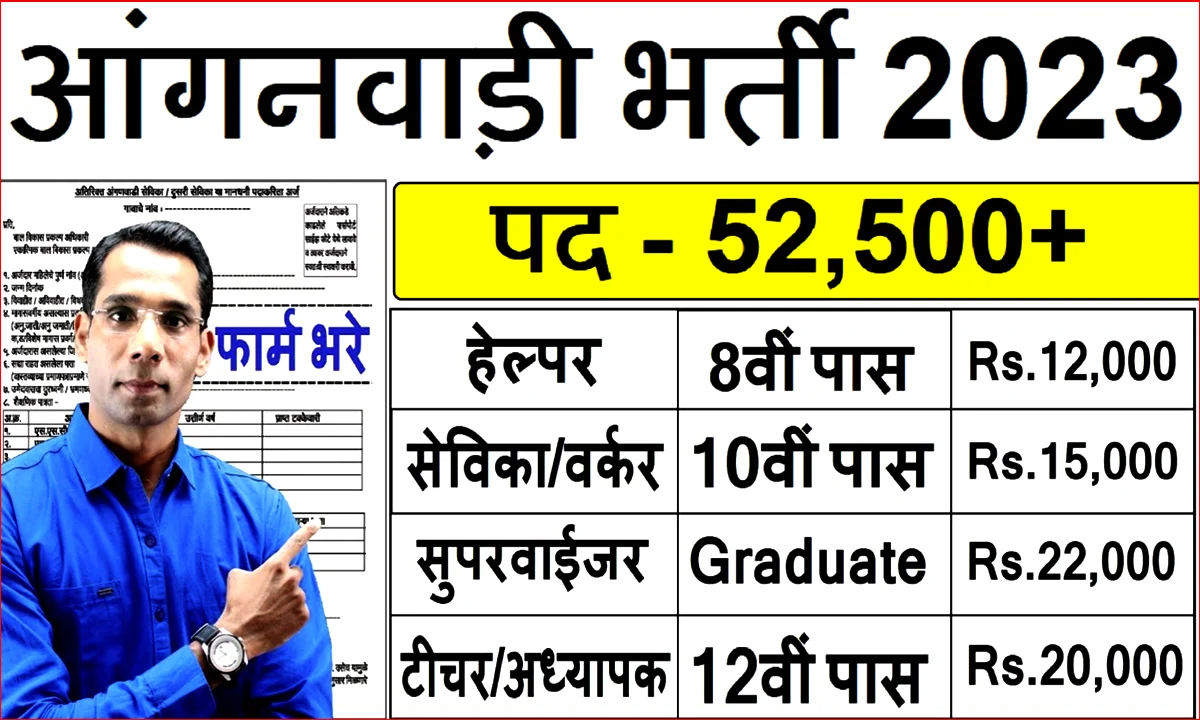 Anganwadi Helper Vacancy 2023: Anganwadi Online Form 2023