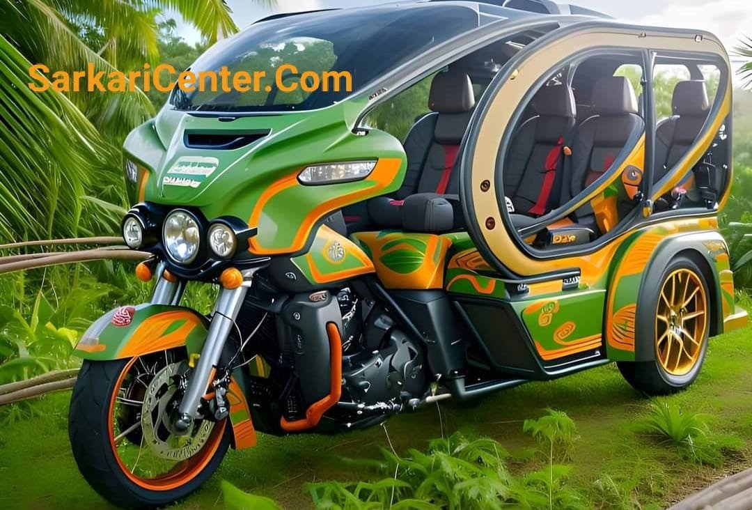 Modified Motorcycle Auto Riksha New Model: मॉडिफाइड मोटरसाइकिल-ऑटो ...