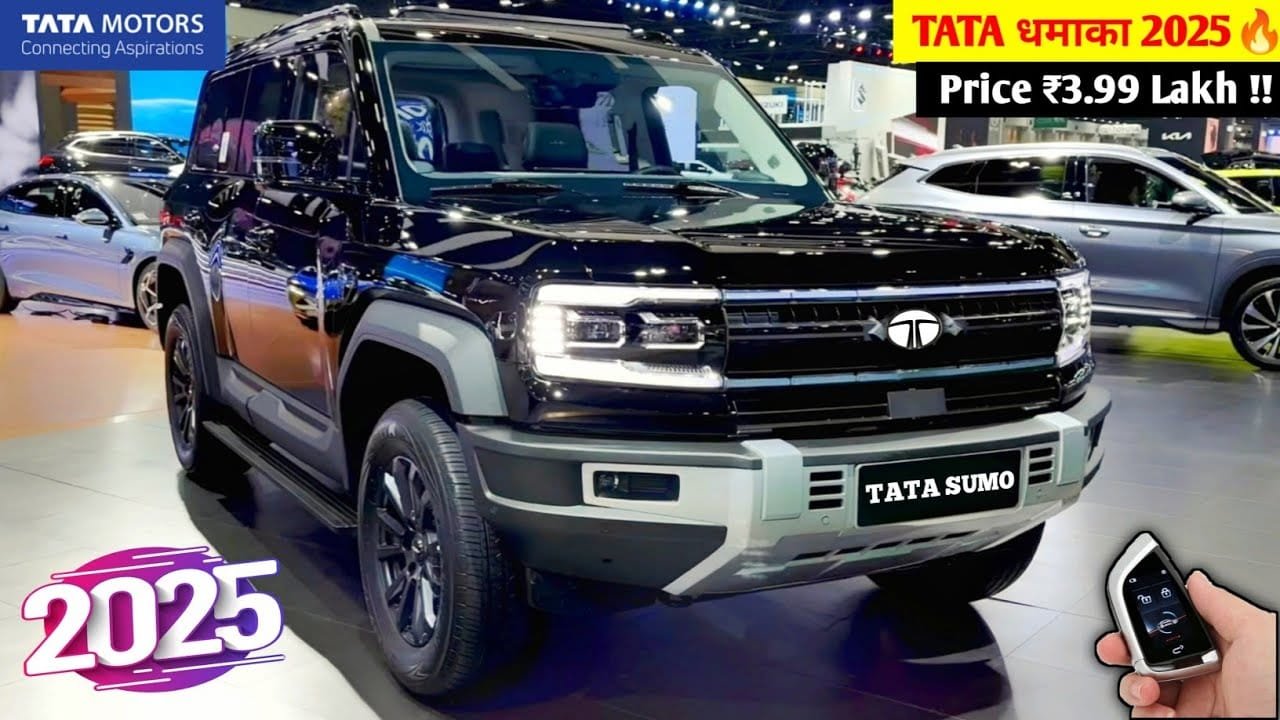 Tata Sumo 2025 New Look: come to back Fortuner in Market Price| tata sumo 2025